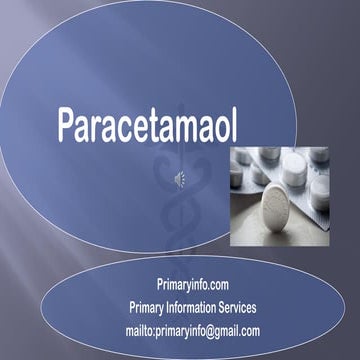 Paracetamol - data base | PDF