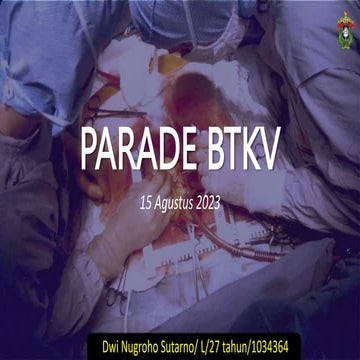 Parade BTKV - Tumor Sternum.pptx