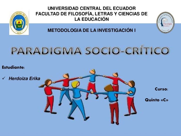 Paradigma socio crítico