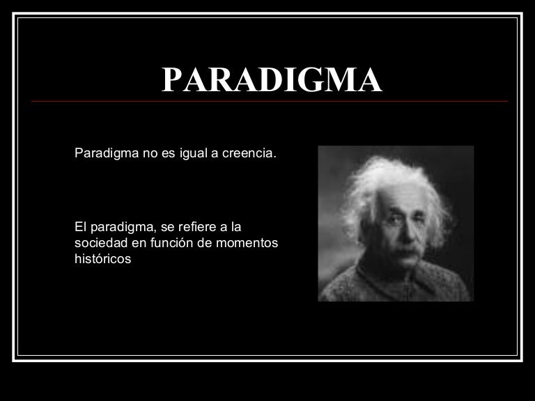 Exemplo De Paradigma