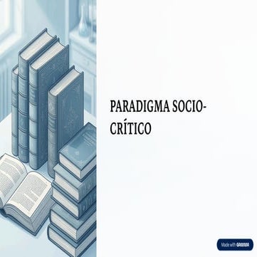 PARADIGMA-SOCIO-CRITICO PARADIGMA-SOCIO-CRITICO | PDF