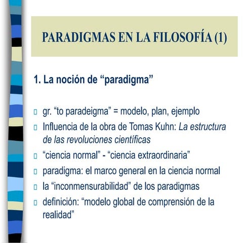 Clases de Paradigmas en la Filosofía.ppt