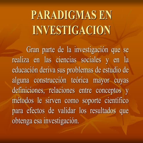 paradigmas_de_investigacion.ppt | Science