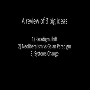 Paradigm shift | PPTX | Economy | Business and Finance