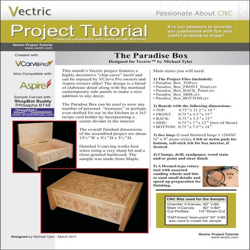 Paradise box tutorial | PDF