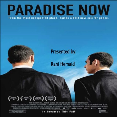 Paradise now Movie | PPT