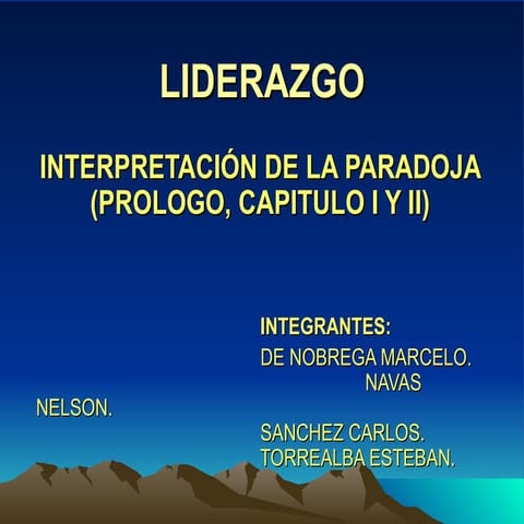 Paradoja 1 7 | PPT
