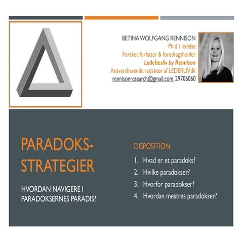 Meningsskabende processer (Weick) | PPTX