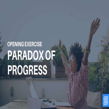 Paradox of Progress | PPT