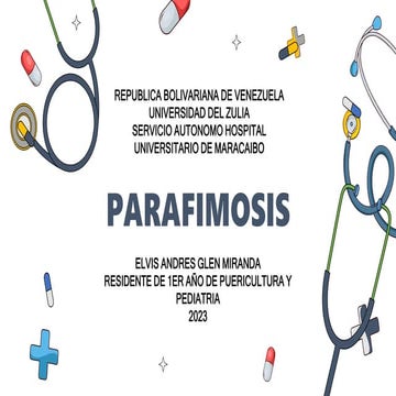 FIMOSIS_Y_PARAFIMOSIS.pptx presentación. | PPTX