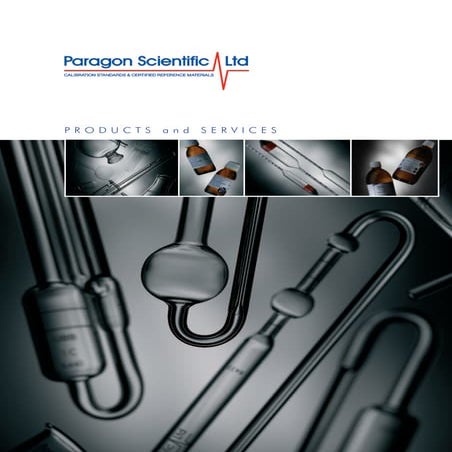 Paragon Scientific: Callibration Standards & Certified Reference ...