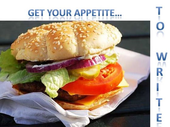 Writing the Hamburger Paragraph | PPT | Cooking | Food & Drink
