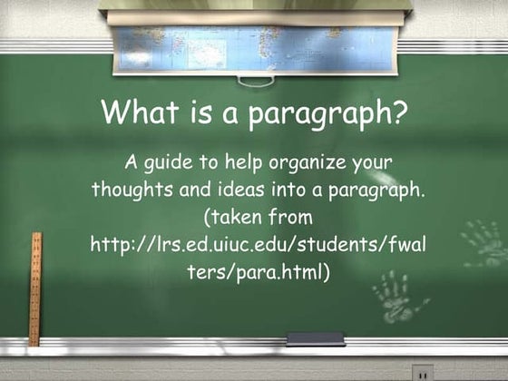 Writing a Paragraph | PPTX