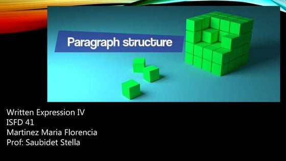 Qualities of a good paragraph | PPTX | Marriage and Civil Unions ...