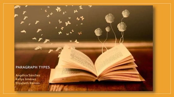 Types of paragraphs | PPTX