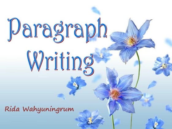Paragraph writing rubric | PPT