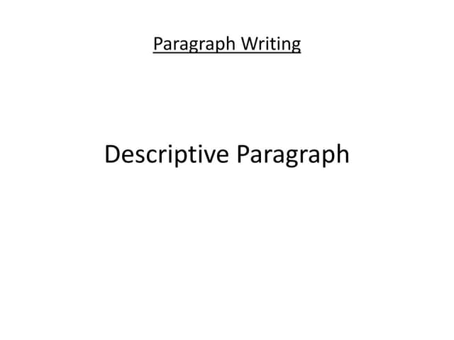 Year 7 Week 1 - Descriptive writing.pptx