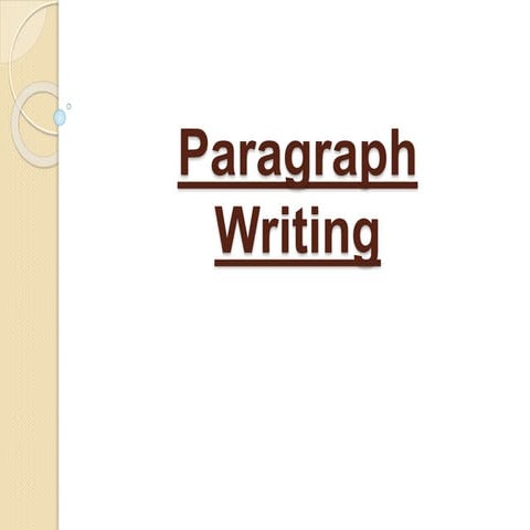 paragraph writing.pptx