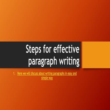 paragraph writing.pptx
