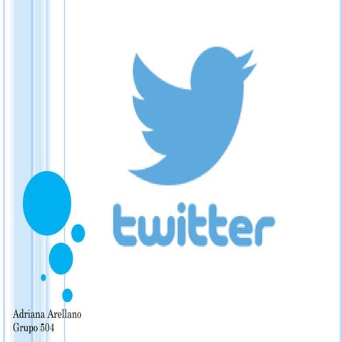 Historia de twitter | PPTX