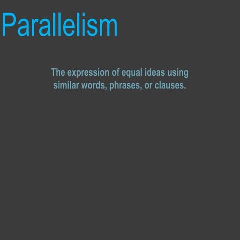 Parallelism | PPT