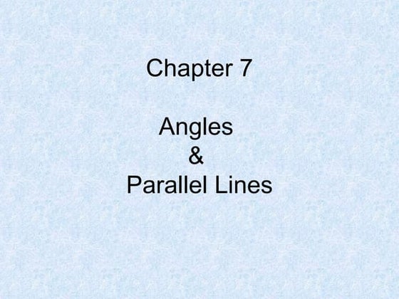 Angles | PPT