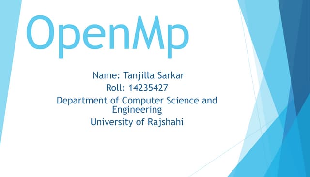 parallelprocessing-openmp-181105062408.pdf parallelprocessing-openmp-181105062408.pdf