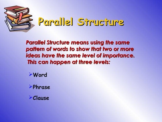 Parallel Structure | PPT