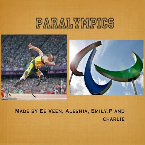 Paralympics | PPT