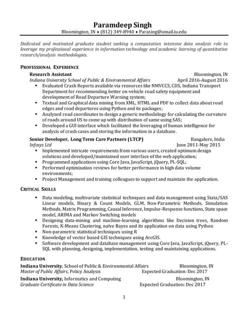 Parth khare cv_july19 | PDF