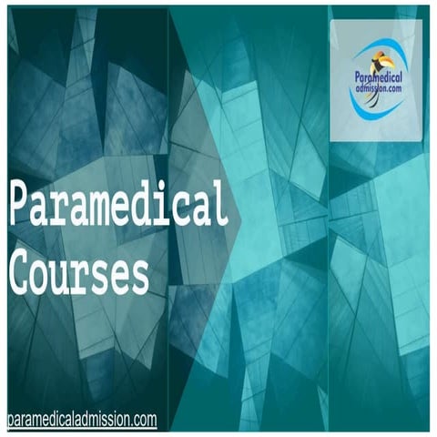 Paramedical courses | PPTX