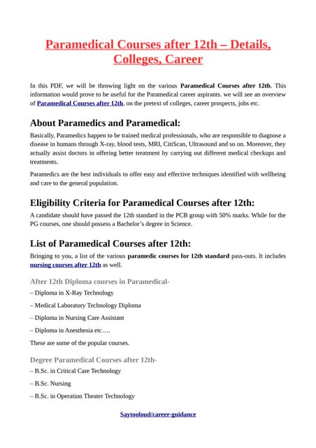 Future Career options after MBBS graduates | PPTX