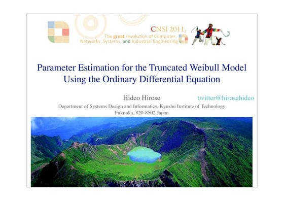 Introduction to Machine Learning for Data | PPT