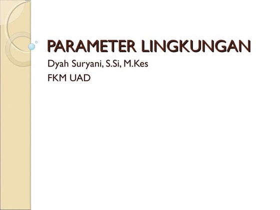 Penentuan Status Mutu Air dengan Metode Storet | PDF