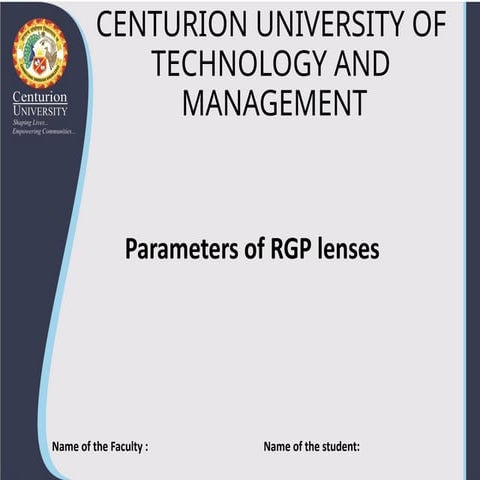 parameters of rgp lensekjdfciufjkijs.pptx