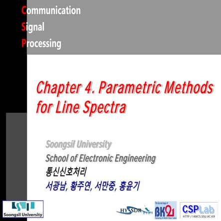 Parametric Methods For Linespectra In Pdf Pdf Physics Science