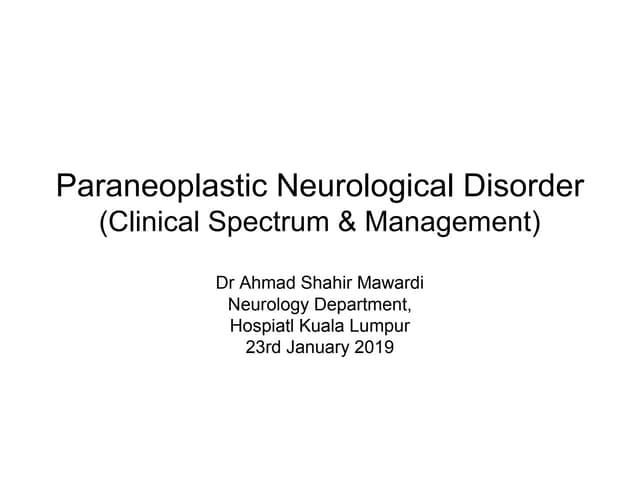 Spinal muscular atrophy (sma) | PPTX | Brain and Nervous System ...