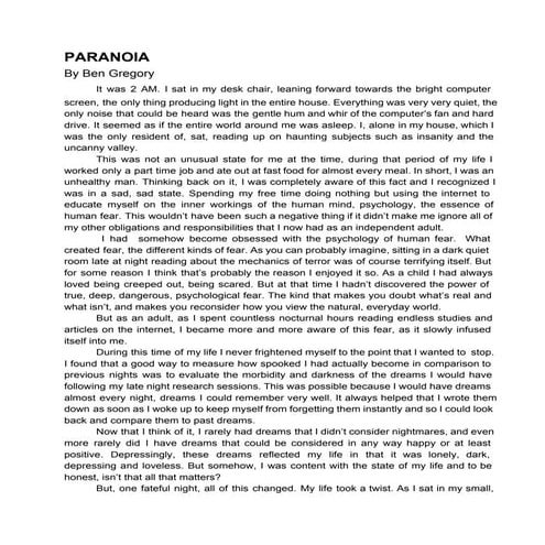 The Backrooms, A Harrowing Ordeal | PDF