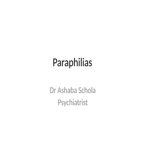 Paraphilic disorders in psychiatry DSMV.pptx
