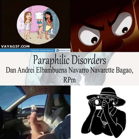 Paraphilic disorders | PPTX