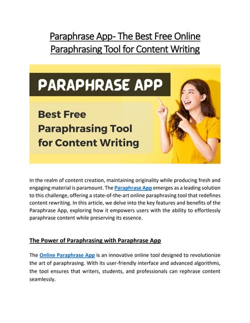Online Paraphrasing Tool.pptx
