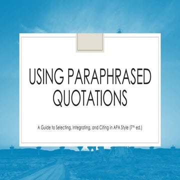 Paraphrasing correctly.pdf
