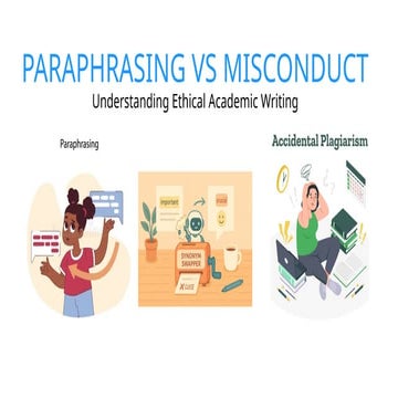 paraphrasing vs misconduct presentation ppt.pptx