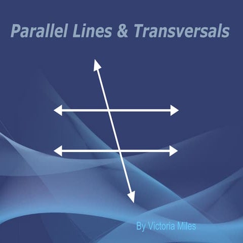 Pararallel lines and_transversal-2 | PPT