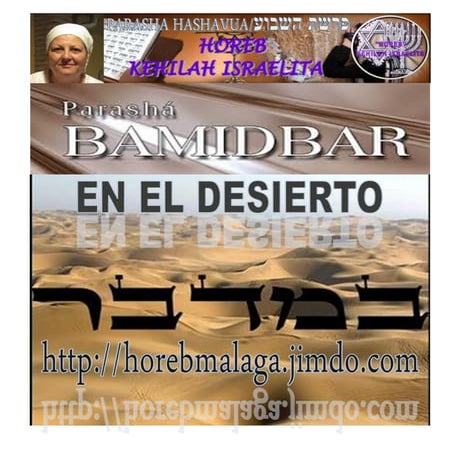 Parasha nº 34 b´midbar en el desierto | PDF