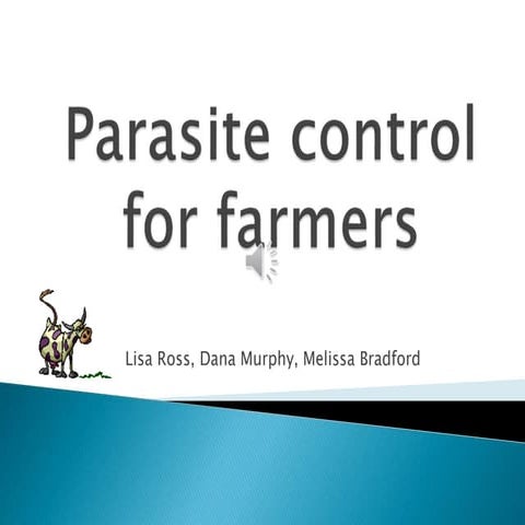 Parasite control for farmers. | PPT