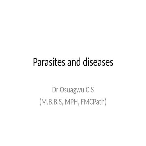 Parasites-and-diseases-medicine-update-2020.pptx