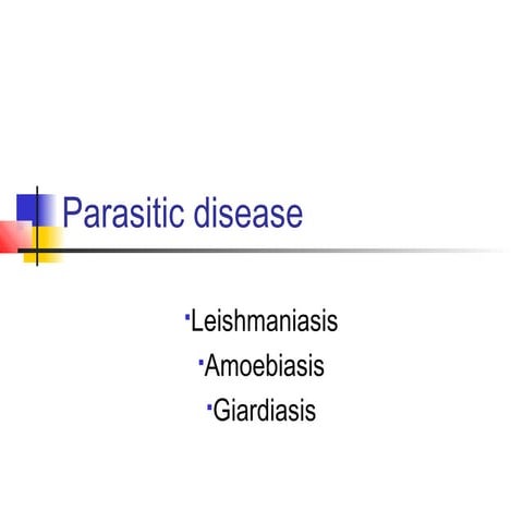 Parasitic disease | PPT