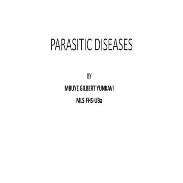 PARASITIC DISEASES.pptx