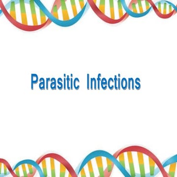 Parasitic infections | PPT